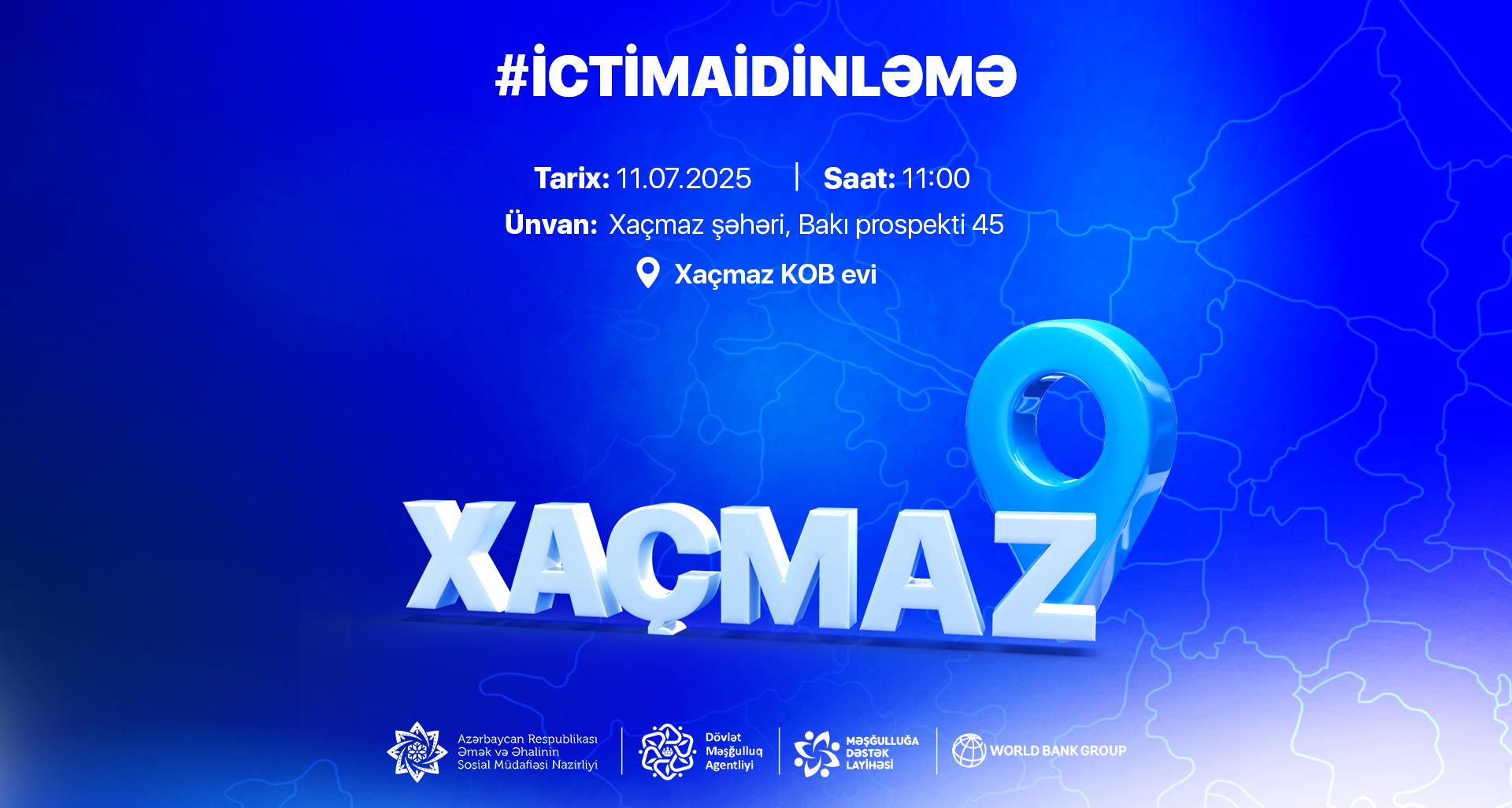 “Məşğulluğa Dəstək Layihəsi”nə dair Xaçmaz şəhərində ictimai dinləmə ...